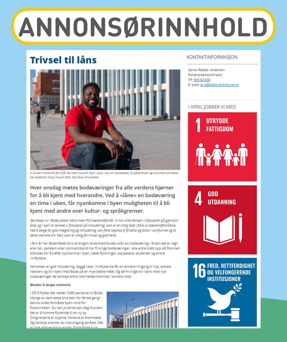 Annonsørinnhold - Det gode liv i Nord